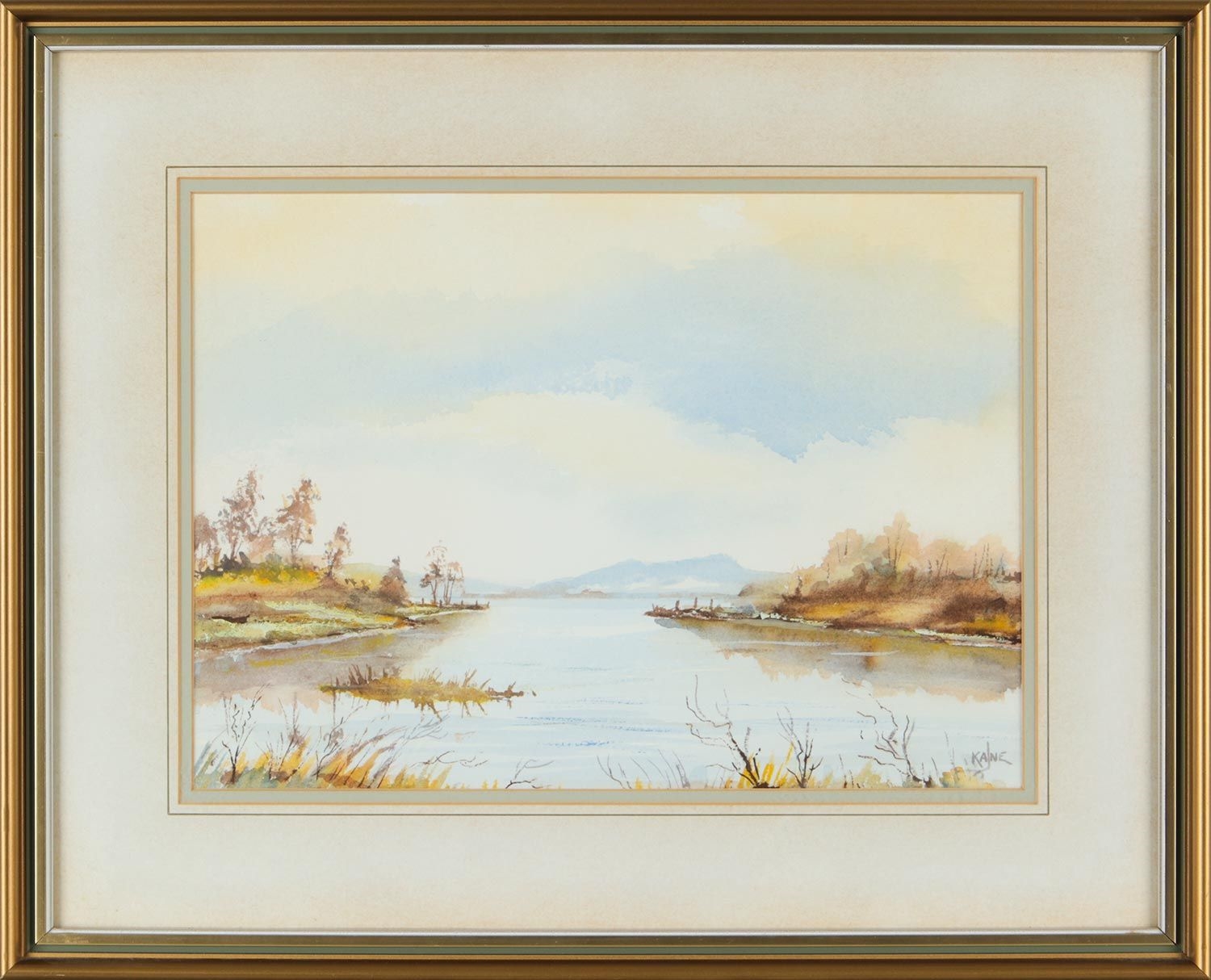 Joseph Kane | TREES BY THE LOUGH | MutualArt