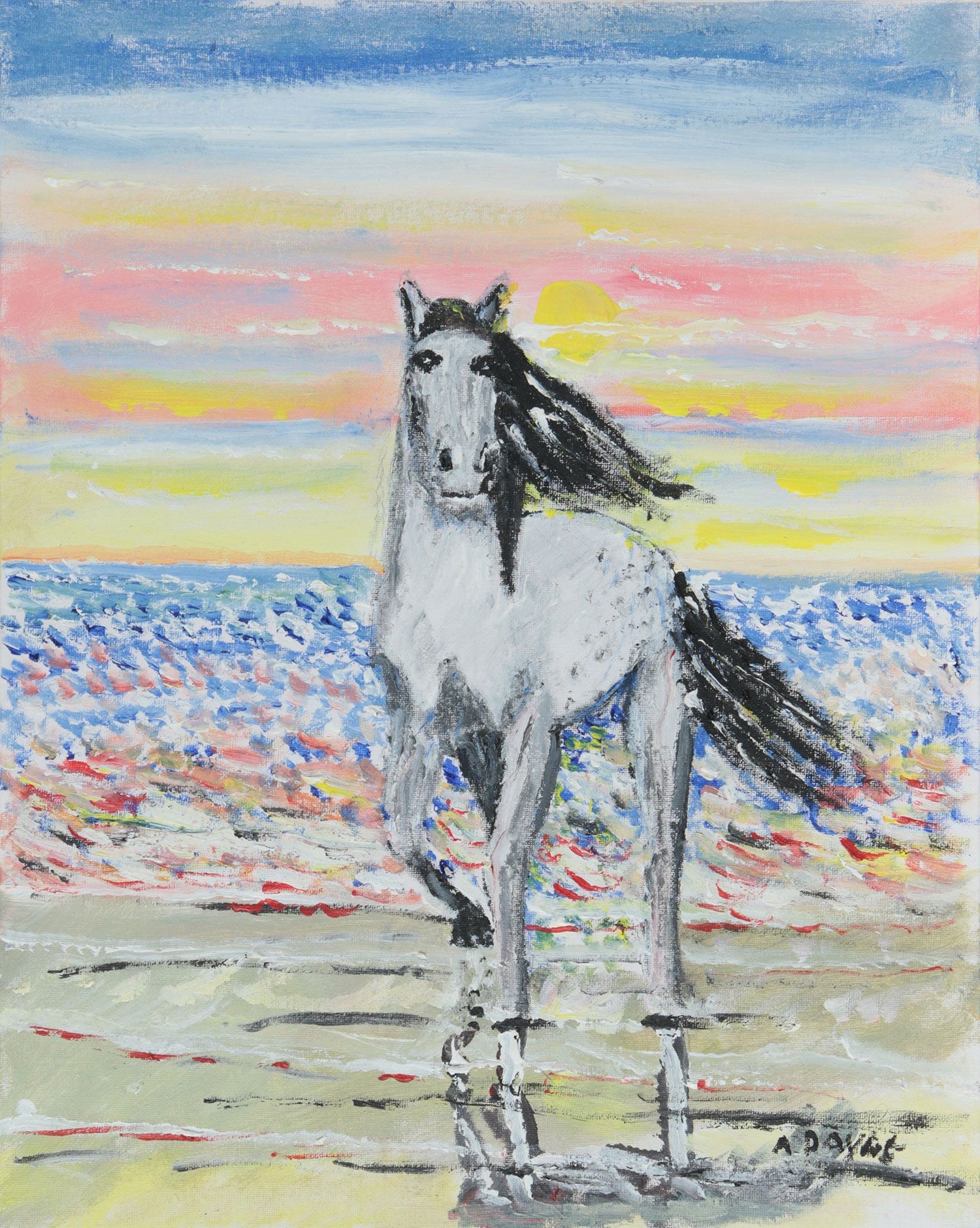 Anthony Doyle | WILD HORSE AT DAWN | MutualArt