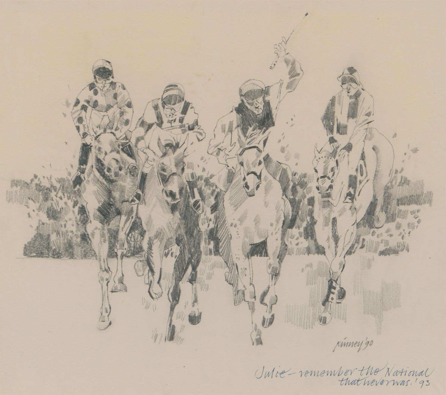 Desmond Kinney | THE GRAND NATIONAL (1990) | MutualArt