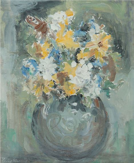 Gladys MacCabe | STILL LIFE BOWL OF FLOWERS | MutualArt