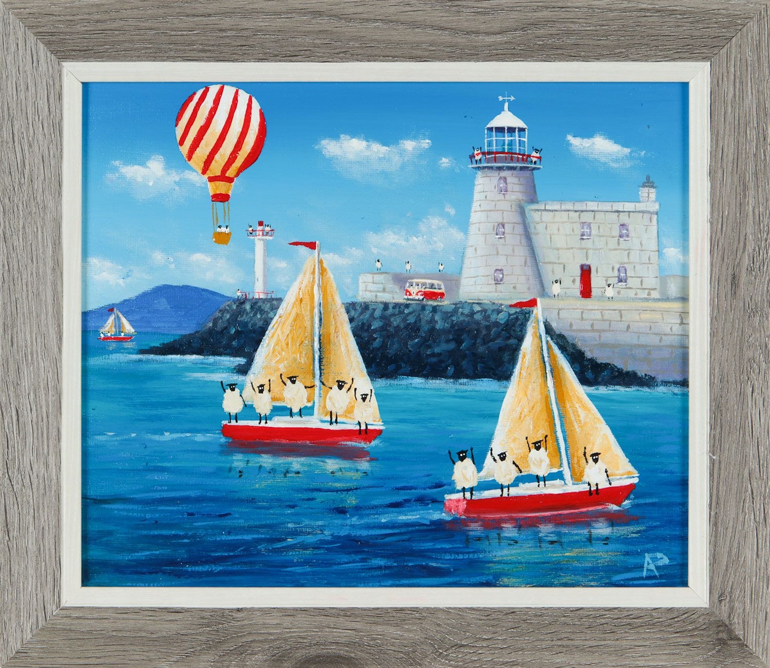 Andy Pat | 'ANDY PAT'S WANDERING SHEEP ENJOYING A SAILING DAY AT HOWTH ...