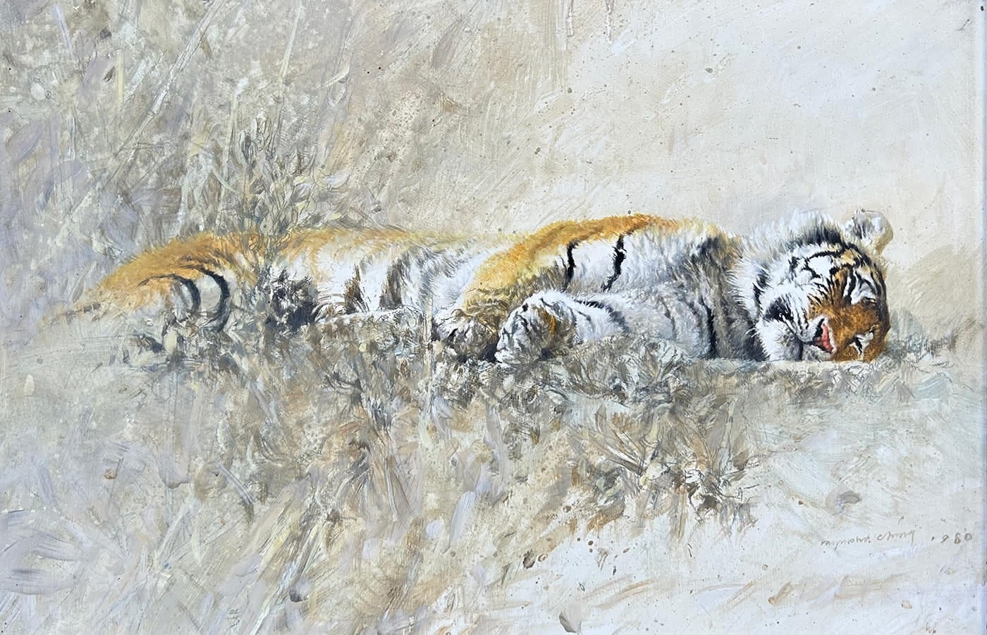 Raymond Harris Ching | Pied Wagtail (1968) | MutualArt