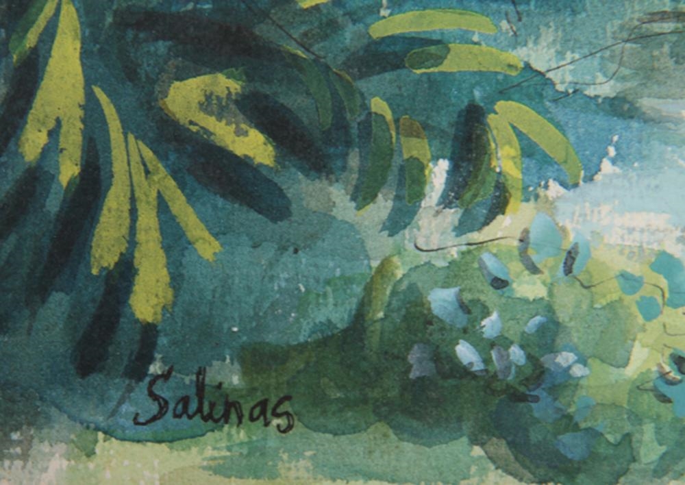 Laurent Marcel Salinas | A QUIET POND (Circa 1950) | MutualArt