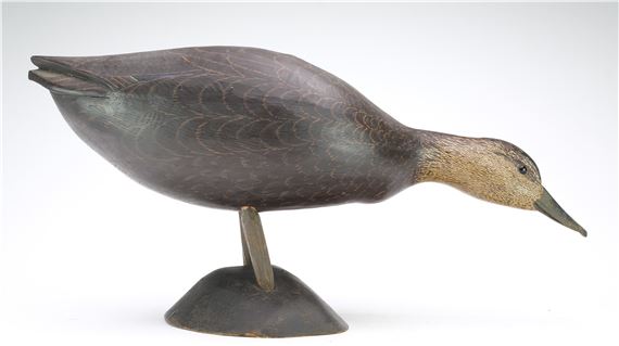 Grayson Chesser | Standing black duck | MutualArt