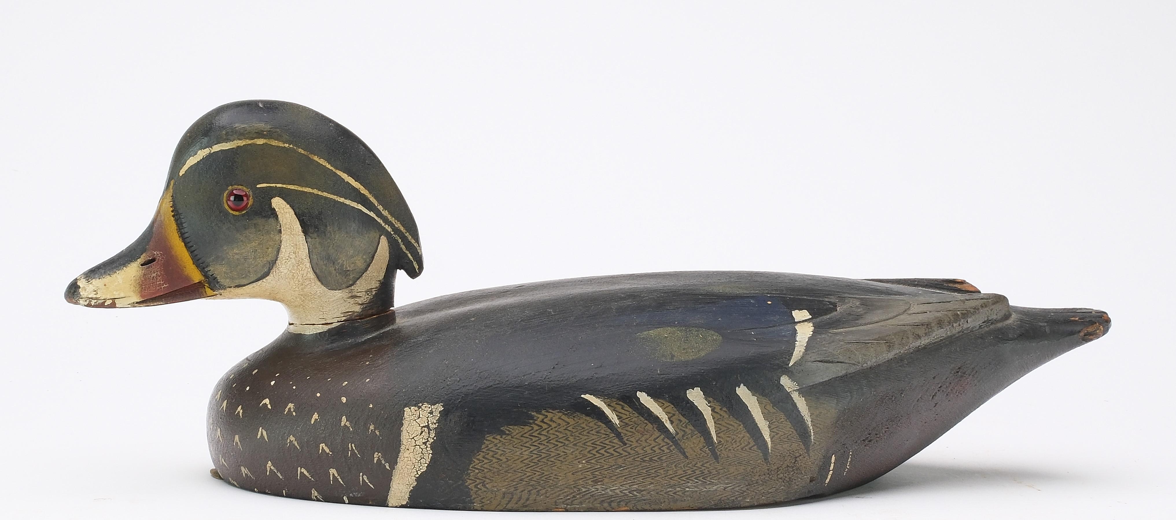 Davey W. Nichol | Working wood duck drake | MutualArt