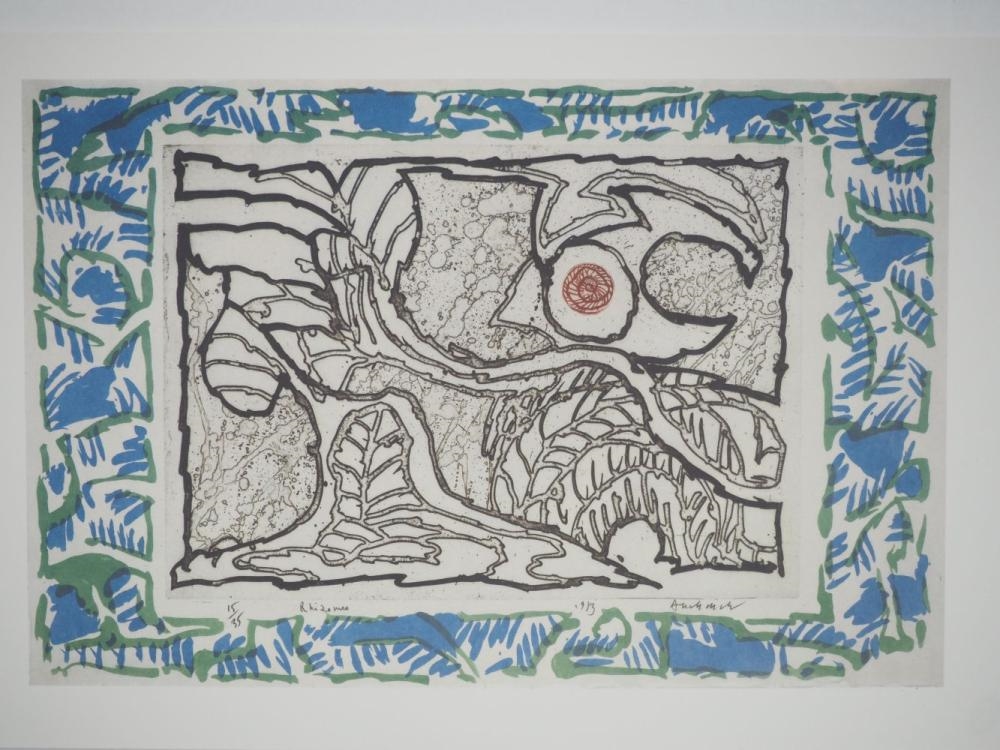 Pierre Alechinsky | Entièrement peint à la main (Entirely Painted by ...