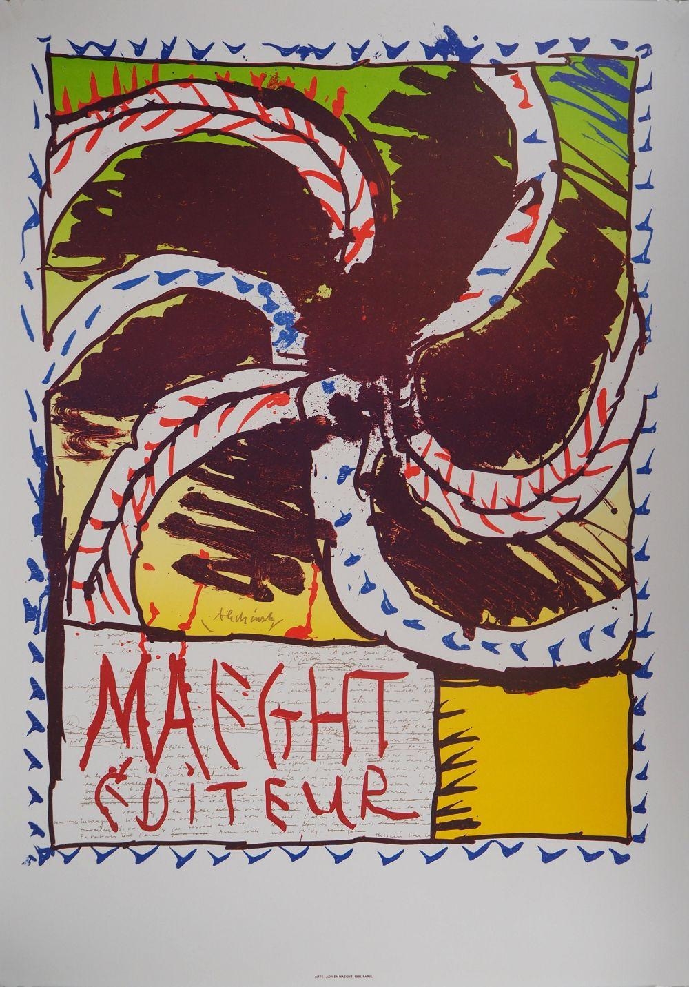 Pierre Alechinsky | L'Île (1956) | MutualArt