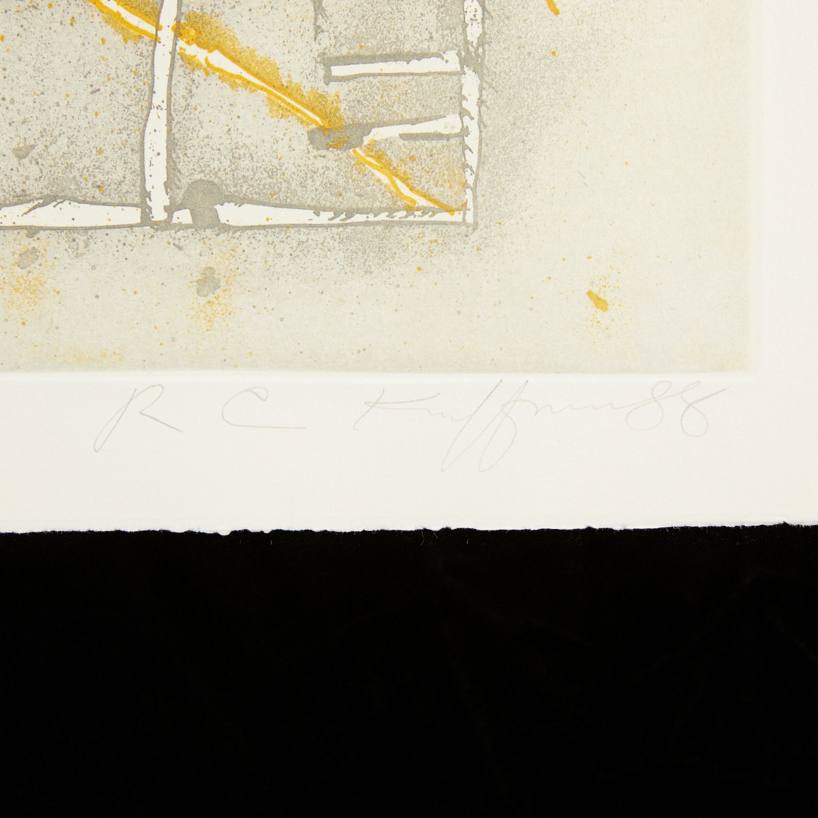 Craig Kauffman | Craig Kauffman Abstract Cube Etching (1988 - 1989 ...