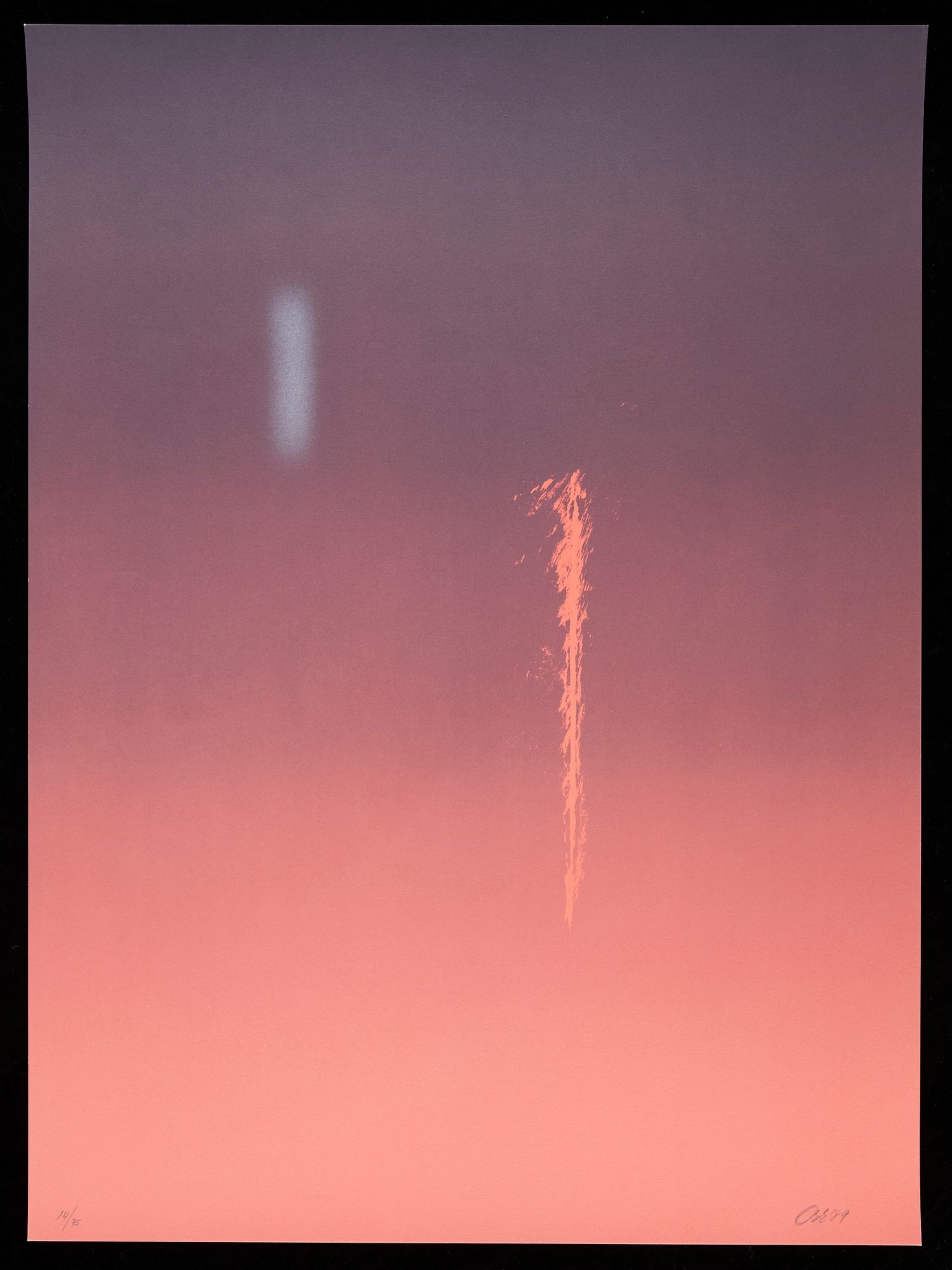 Eric Orr | Eric Orr Abstract Lithograph 1989 (1988 - 1989) | MutualArt