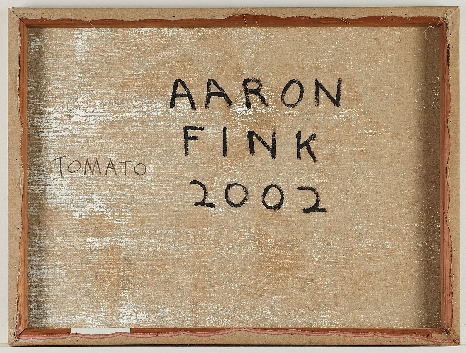 Aaron Fink | Aaron Fink Tomato Oil Painting 2002 (2002) | MutualArt