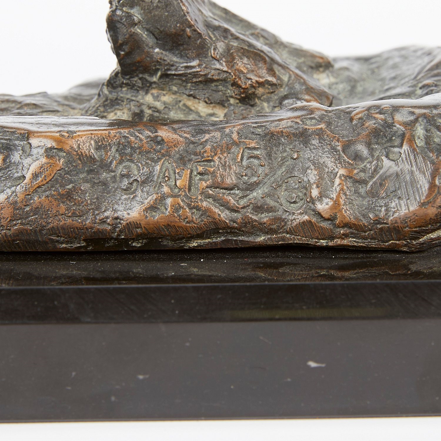 George Spaventa | George Spaventa Reclining Nude Bronze Sculpture (1962 ...