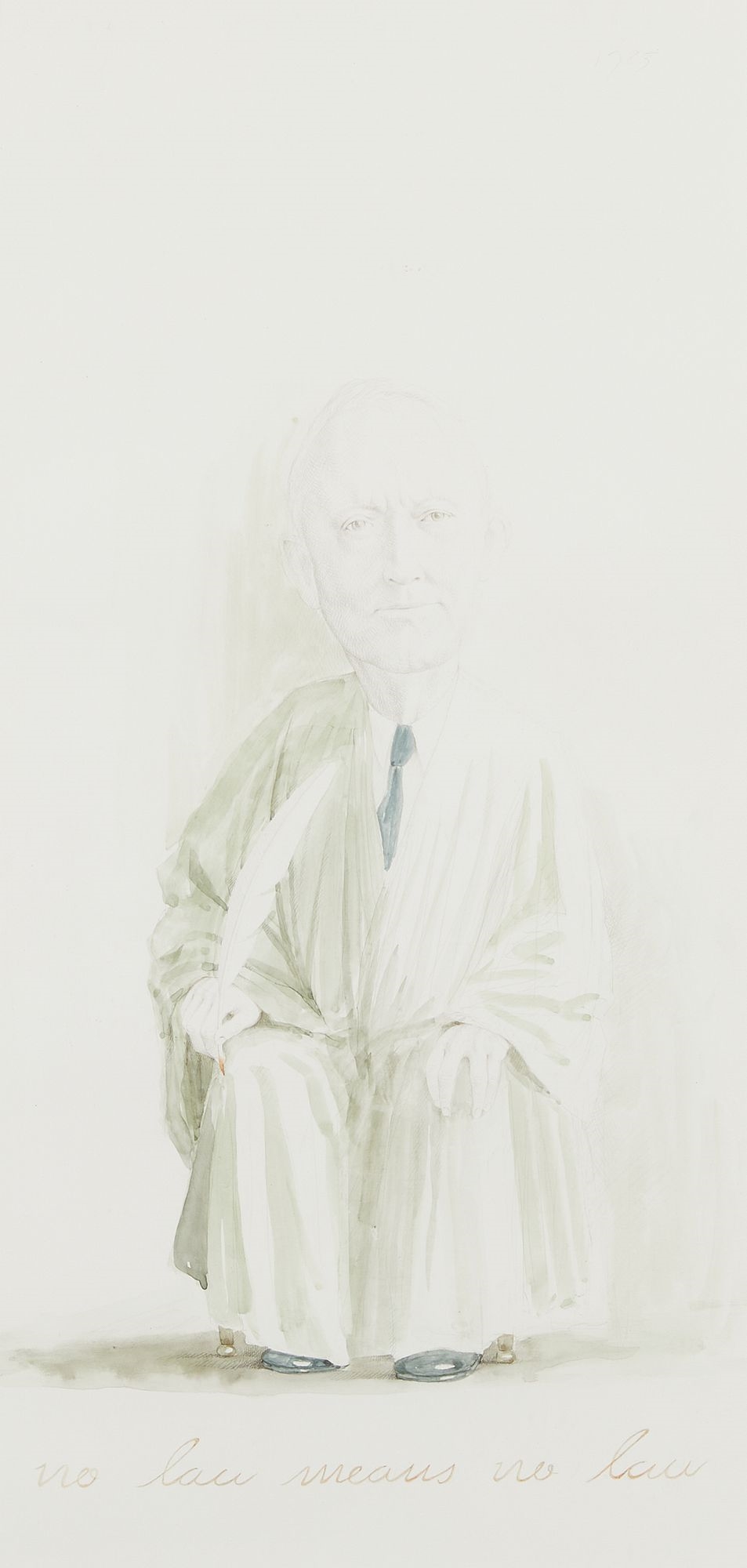John Wilde | John Wilde Portrait of Hugo Black Drawing 1983 (1886 ...