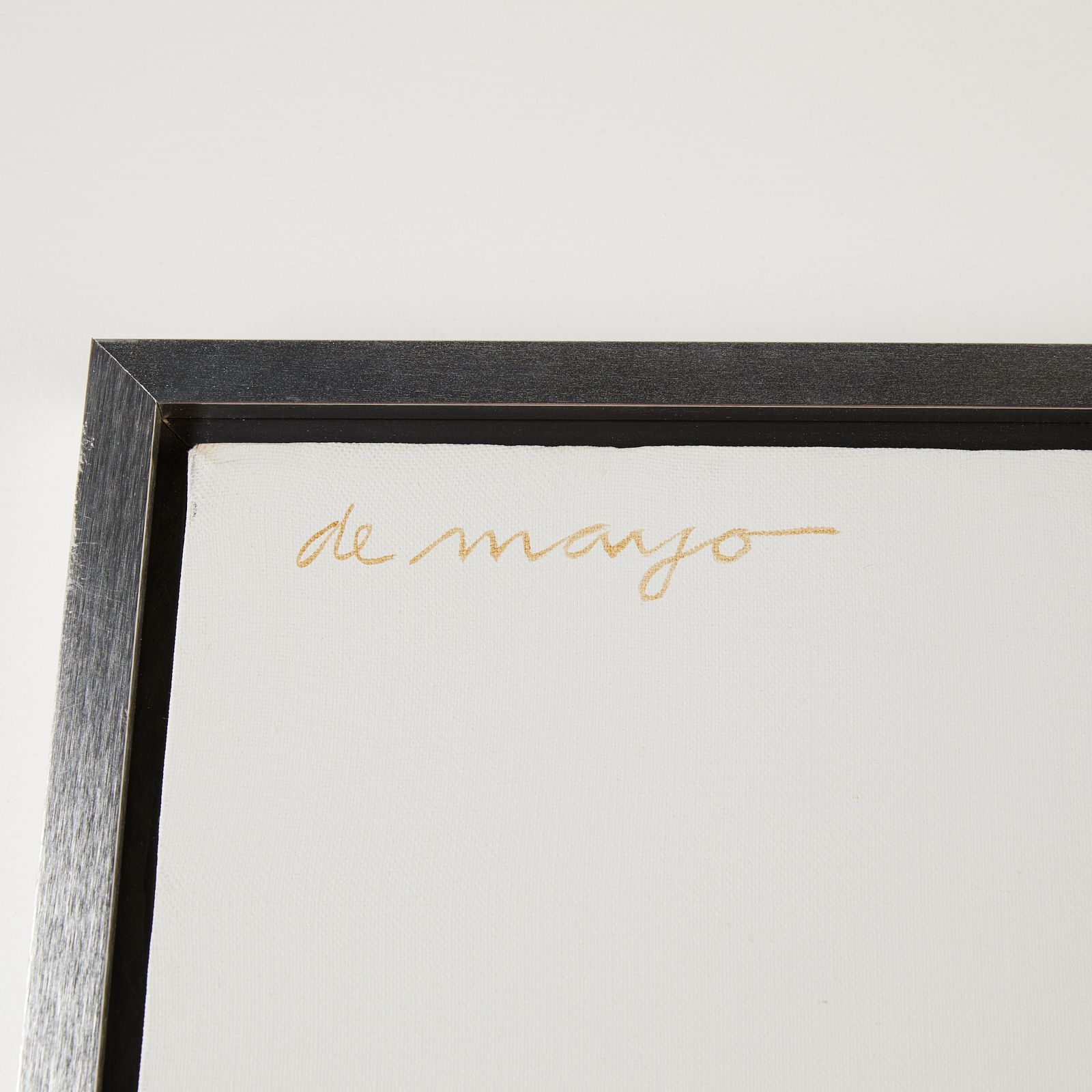 Louis DeMayo | Louis De Mayo The Yellow Umbrella Painting | MutualArt