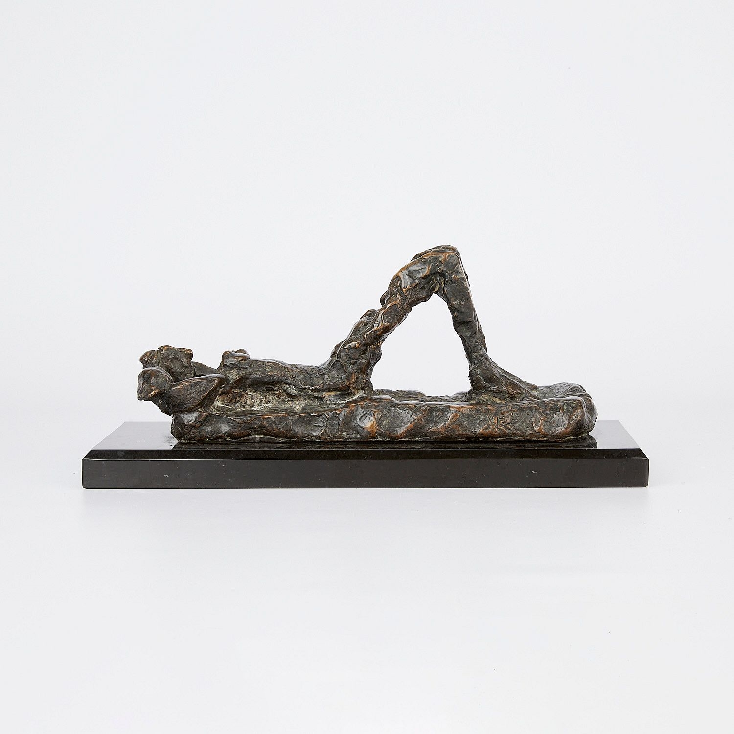 George Spaventa | George Spaventa Reclining Nude Bronze Sculpture (1962 ...