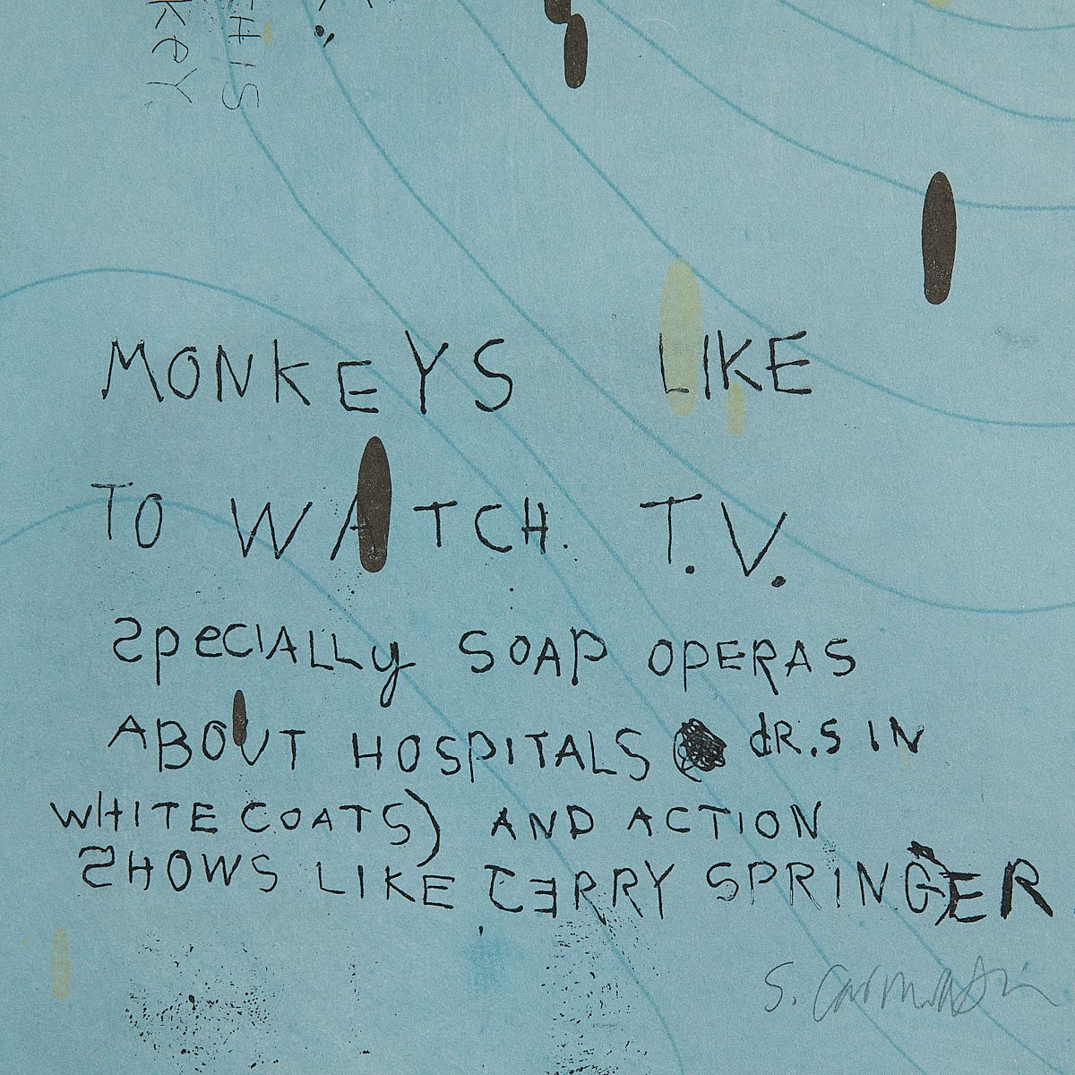 Squeak Carnwath | Squeak Carnwath Same Boat Mixed Media 2006 (2006 ...