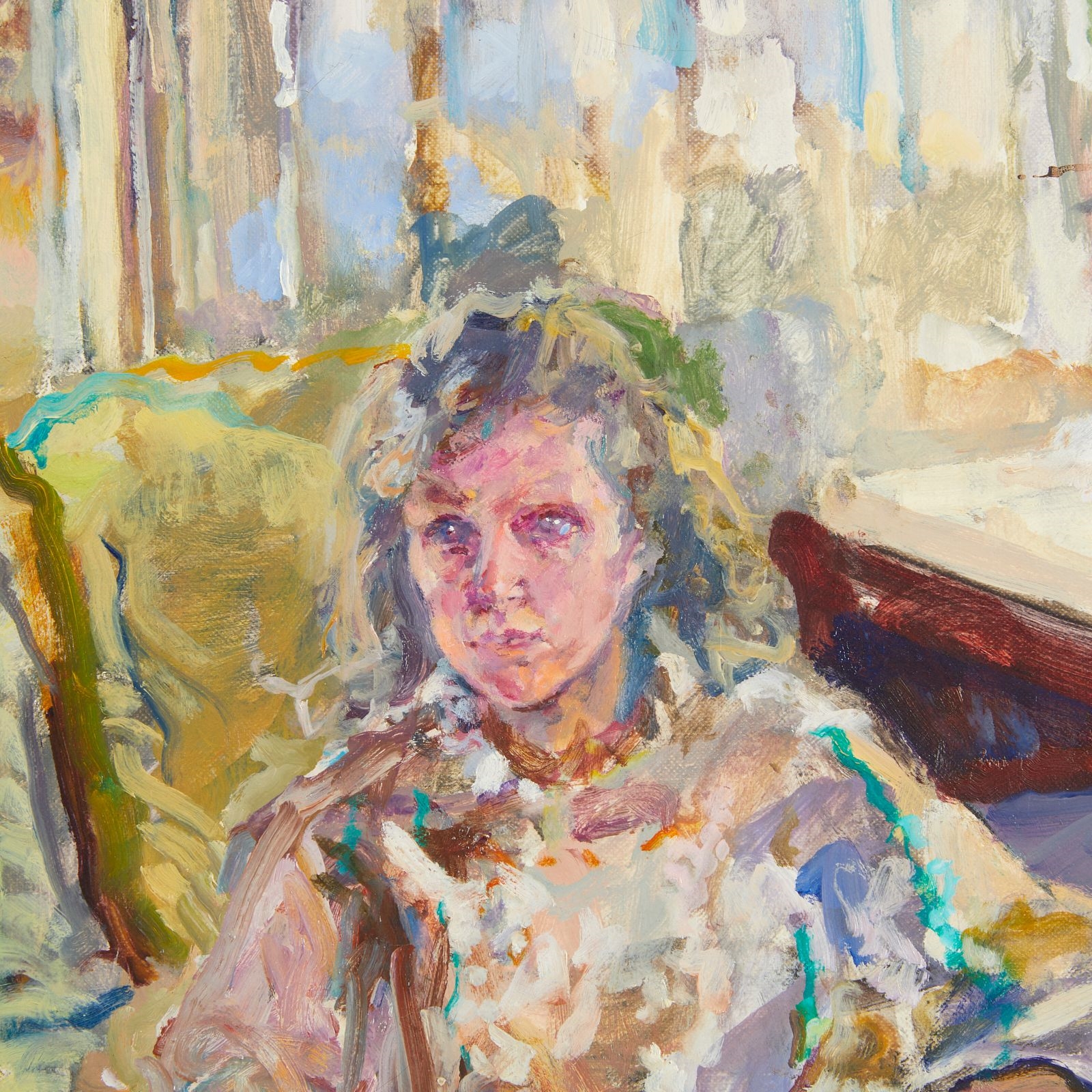 Audrey Ushenko | Audrey Ushenko Social Security Painting 1989 (1989 ...