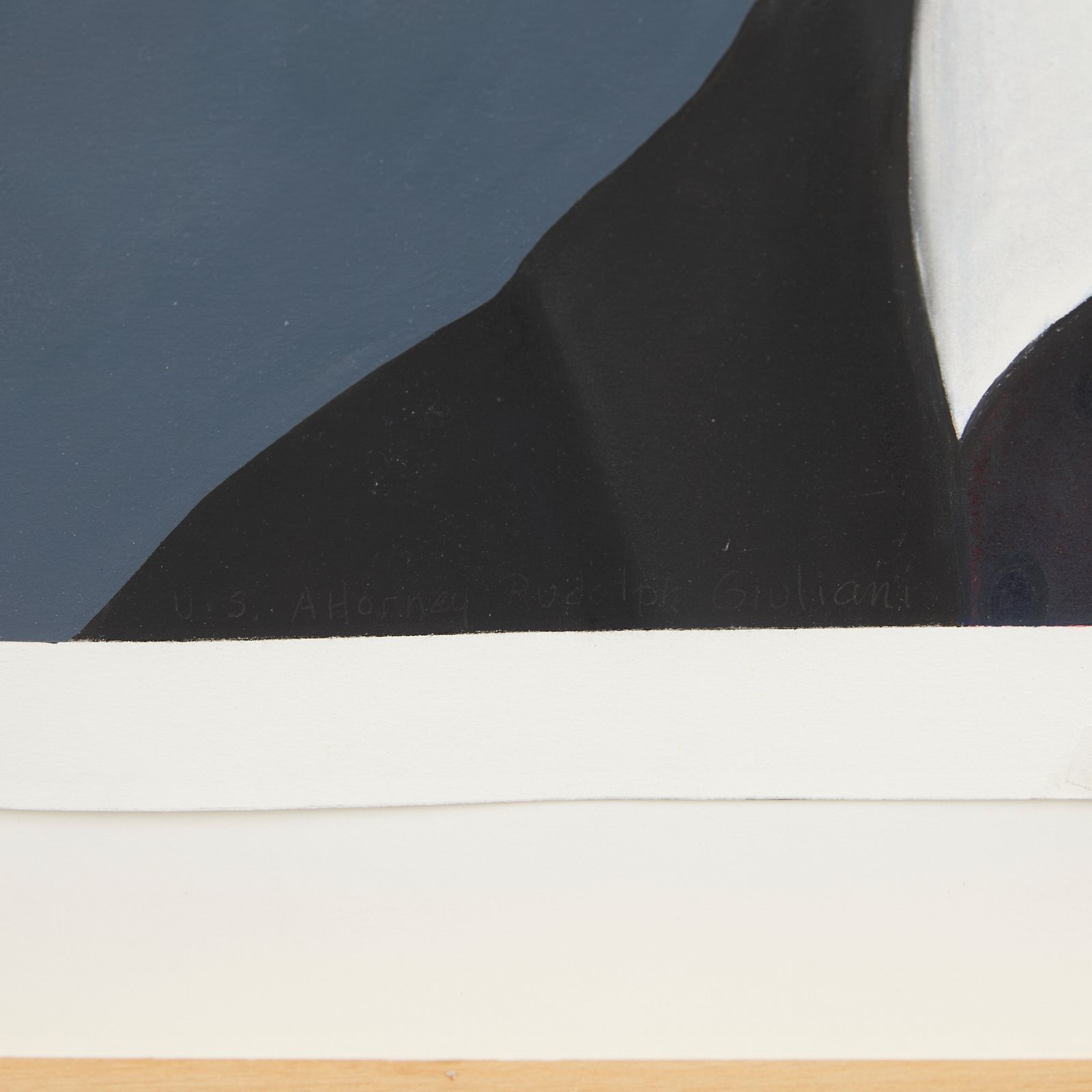 Tilly Woodward | Tilly Woodward Rudy Guiliani Pastel Portrait 1987 ...