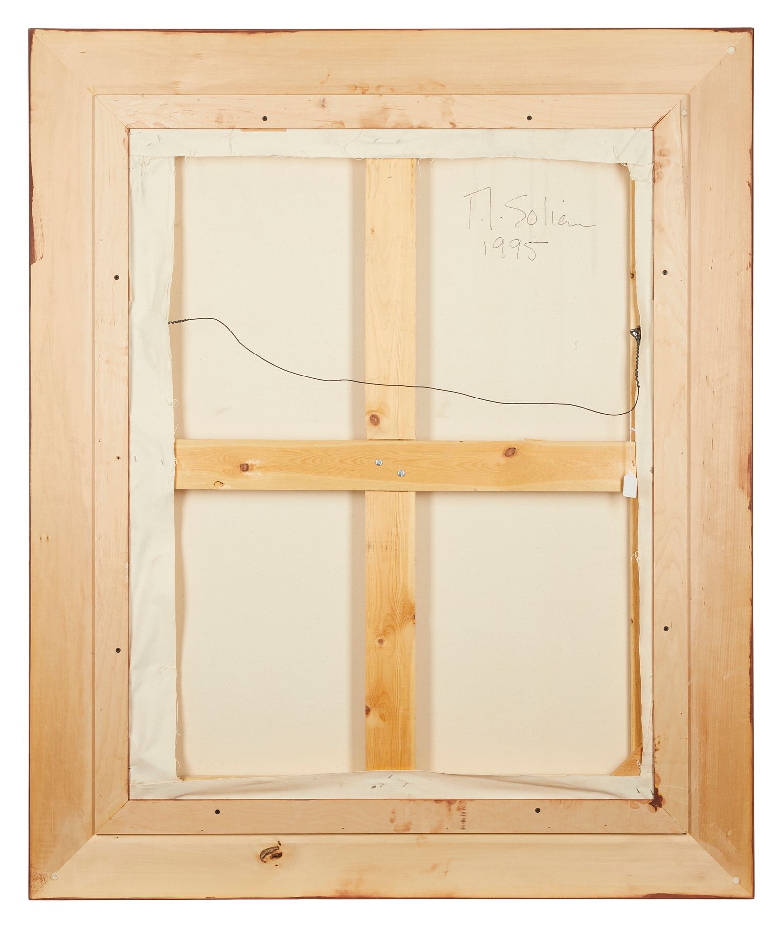 T.L. Solien | T.L. Solien Cat in a Red Hat Painting 1995 (1995) | MutualArt