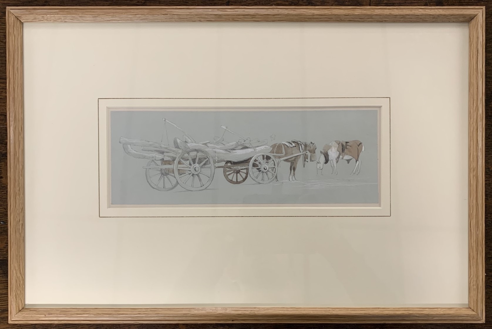 Thomas Miles Richardson | 'Logging Wagons' | MutualArt