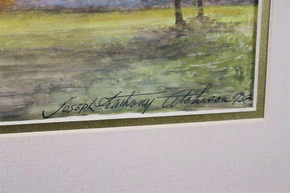 Joseph Anthony Atchison | Late Summer Landscape, 1938 (1938) | MutualArt