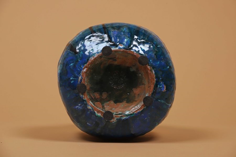 Alice Colonieu | Large vase Blue,... - Lot | MutualArt