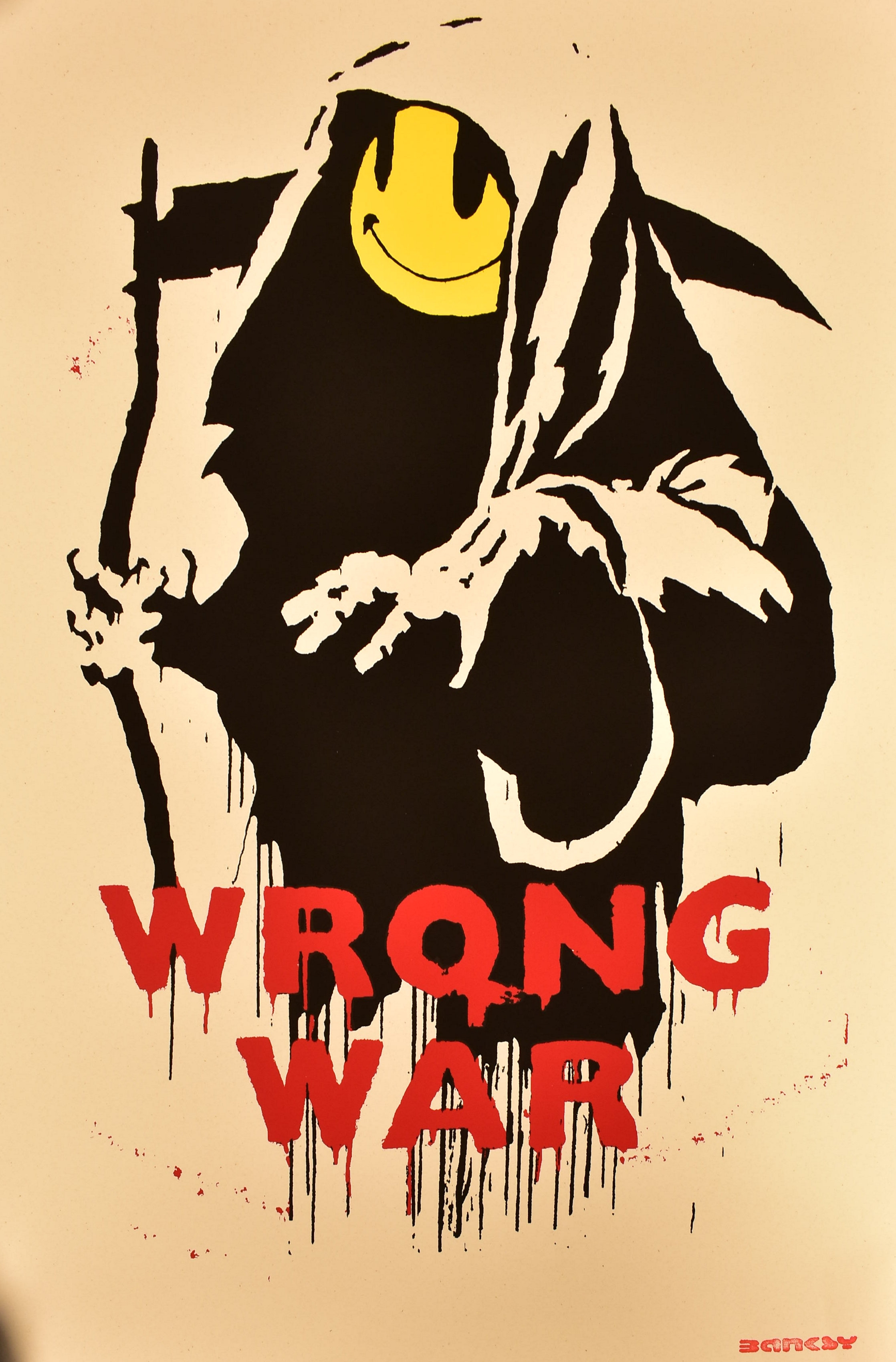 West Country Prince | WRONG WAR - SCREEN PRINT ON PAPER | MutualArt