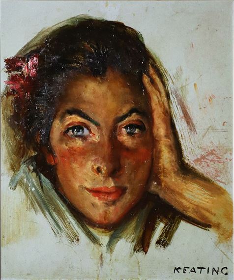 Sean Keating | PORTRAIT STUDY | MutualArt