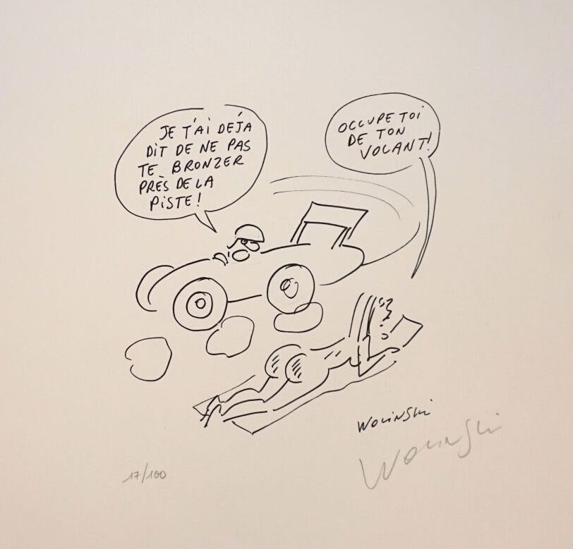 Georges Wolinski | Je t'ai déjà dit de ne pas te bronzer près de la ...
