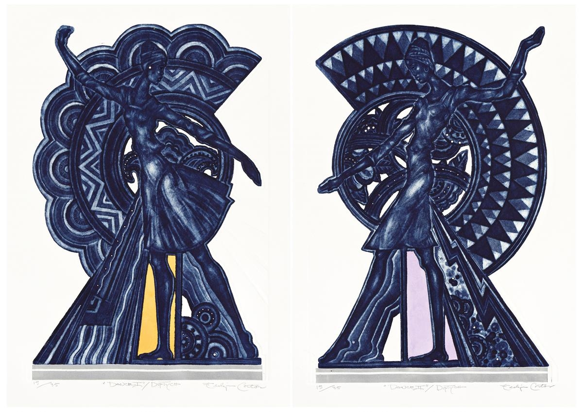 Eldzier Cortor | Classical Study, No. 36 (Circa 1979) | MutualArt