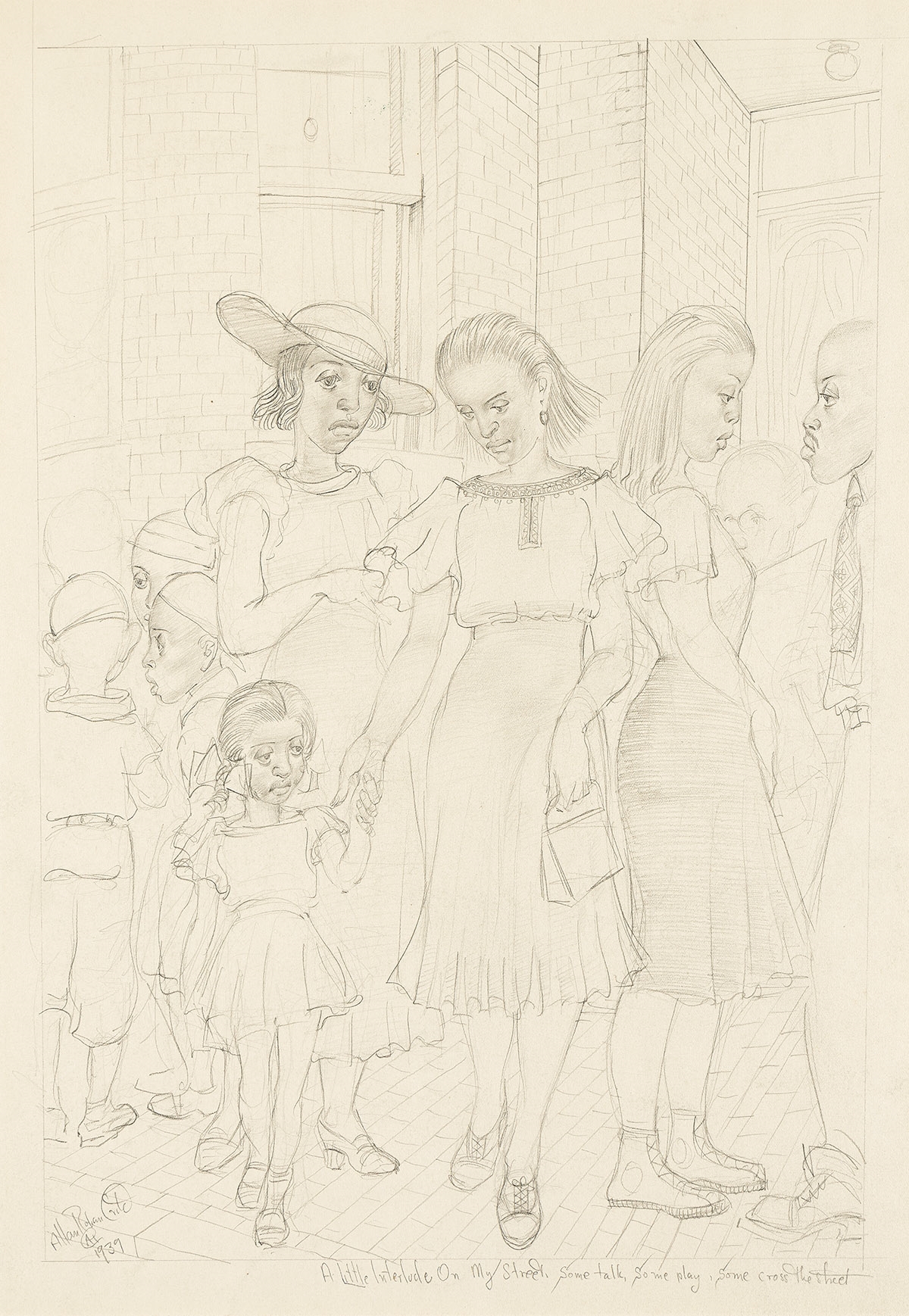 Allan Rohan Crite | The Last Supper (1937) | MutualArt