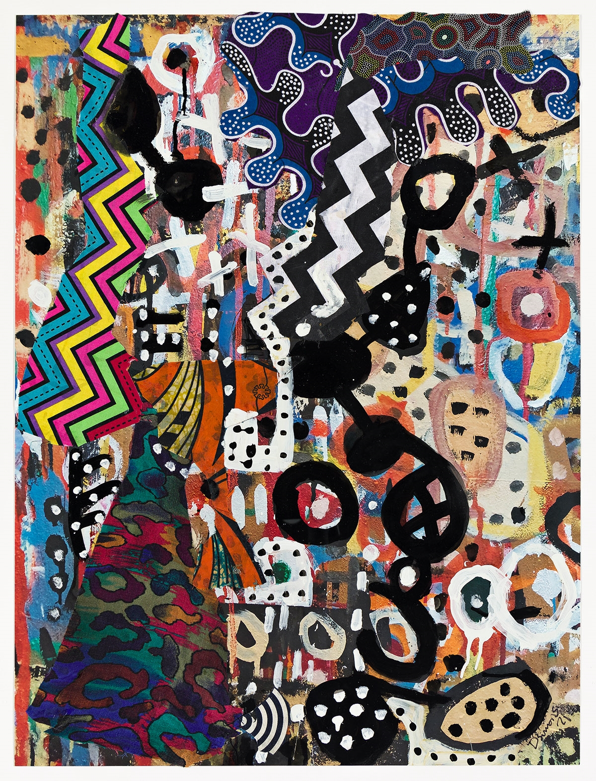 Danny Simmons | Imma Zig then Zag. (2021) | MutualArt