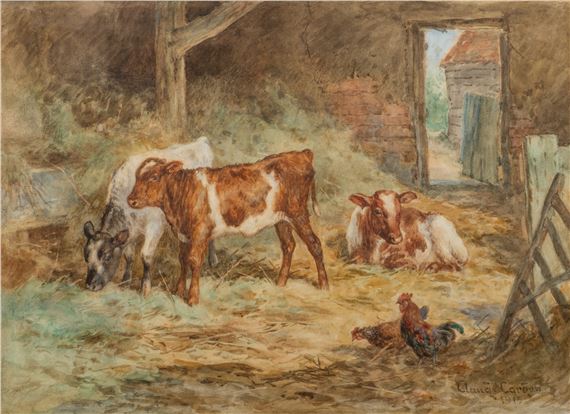 Claude Cardon | The Pets of the Farm (1913) | MutualArt