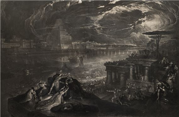John Martin | The Fall of Babylon | MutualArt