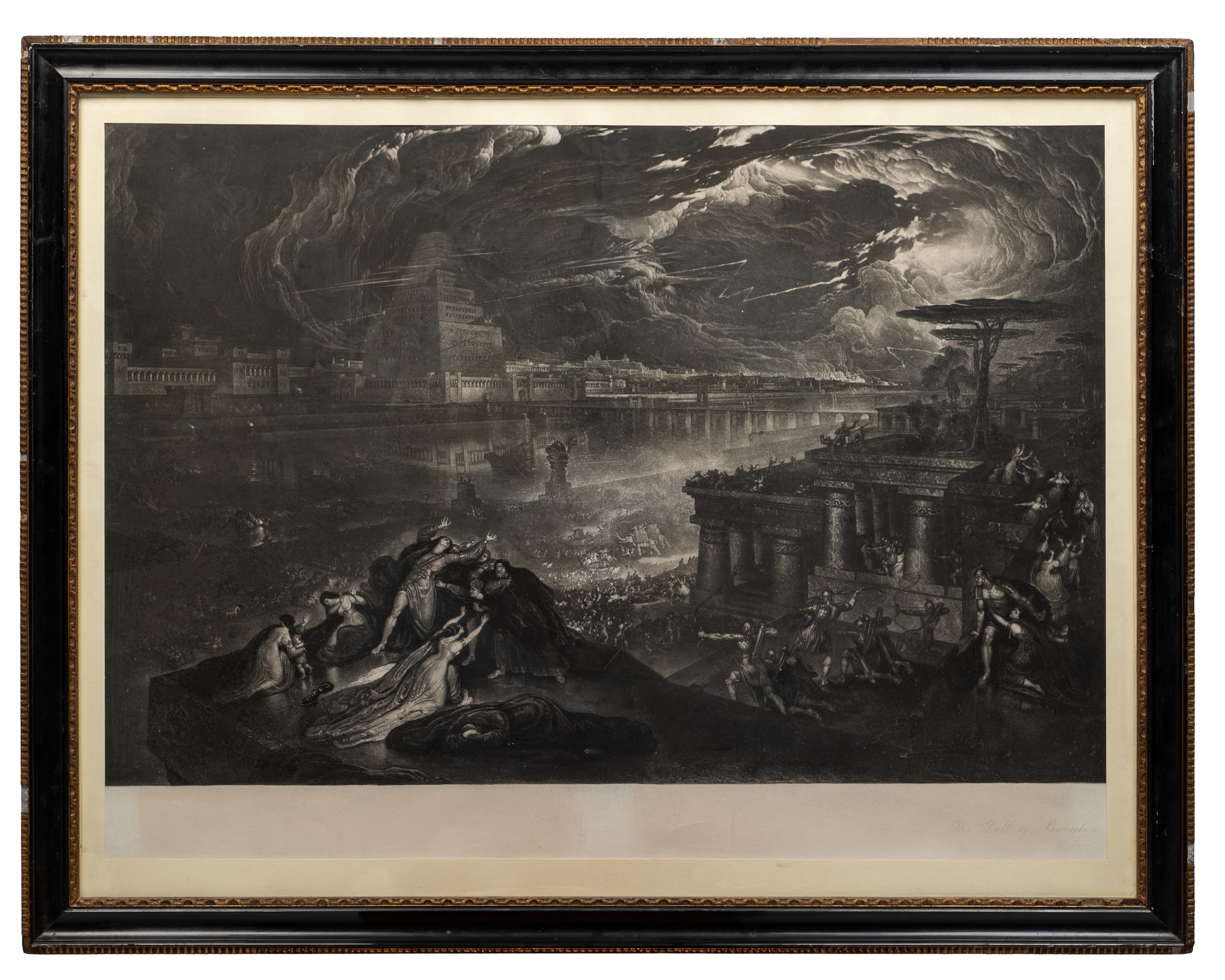 John Martin | The Fall of Babylon | MutualArt