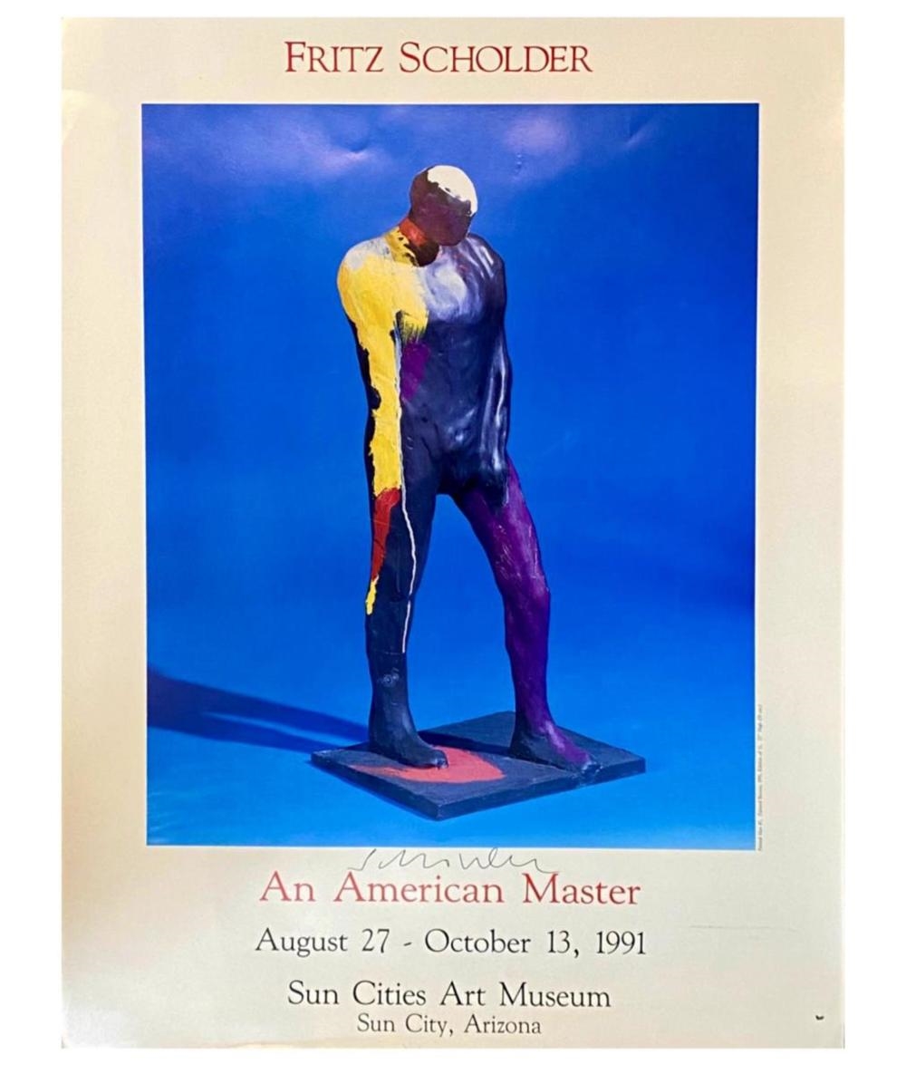 Fritz Scholder | Indian Portrait with Tomahawk (1975) | MutualArt