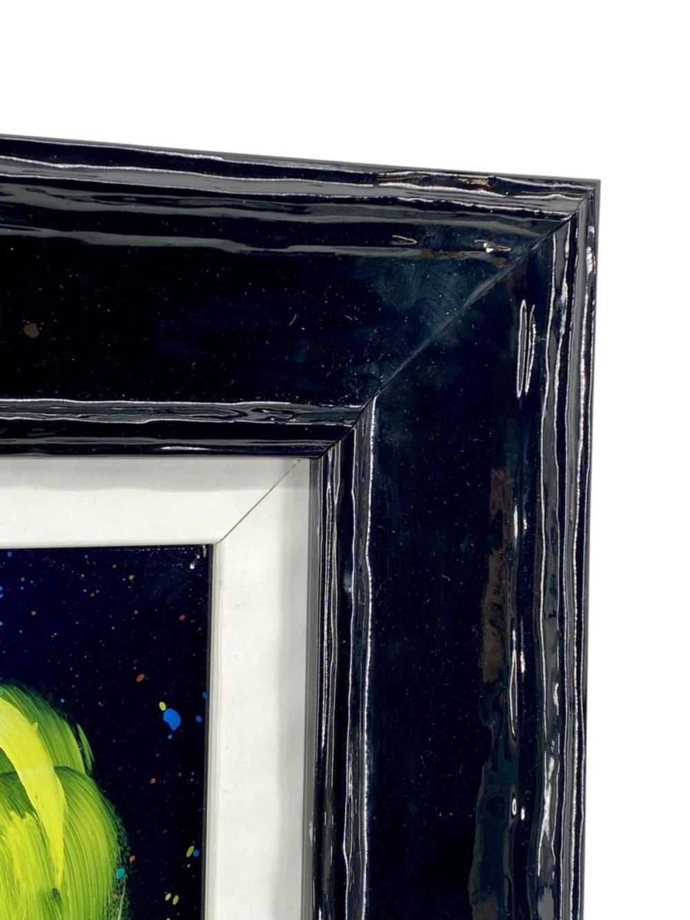 Stephen Fishwick | Stephen Fishwick Flower Painting on Plexiglass ...