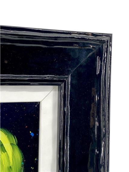 Stephen Fishwick | Stephen Fishwick Flower Painting on Plexiglass ...