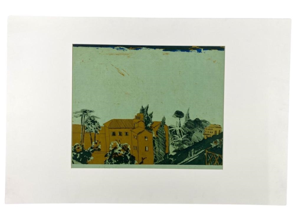 Fritz Scholder | Indian Portrait with Tomahawk (1975) | MutualArt