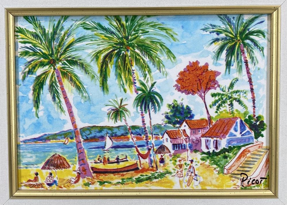 Jean-Claude Picot | Plage des Caraibes (20th Century) | MutualArt