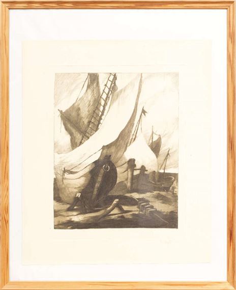Peteris Upitis | Boats (1929) | MutualArt