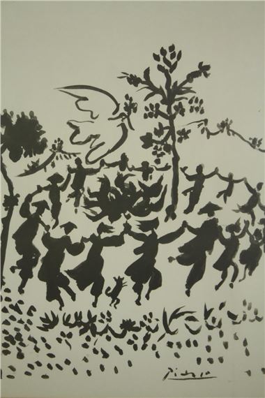 Pablo Picasso | Long Live Peace | MutualArt