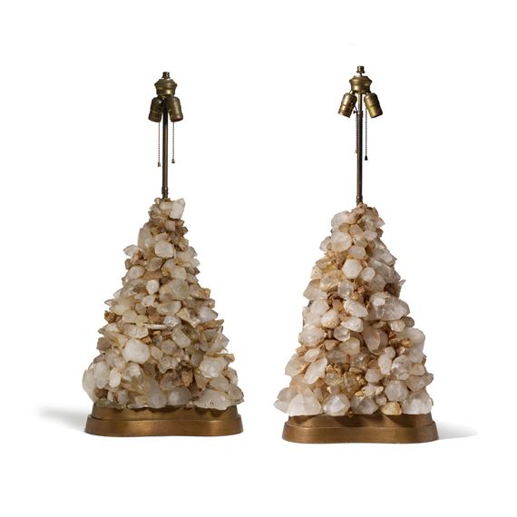 Carole Stupell | Pair of Rare Table Lamps (1940s) | MutualArt
