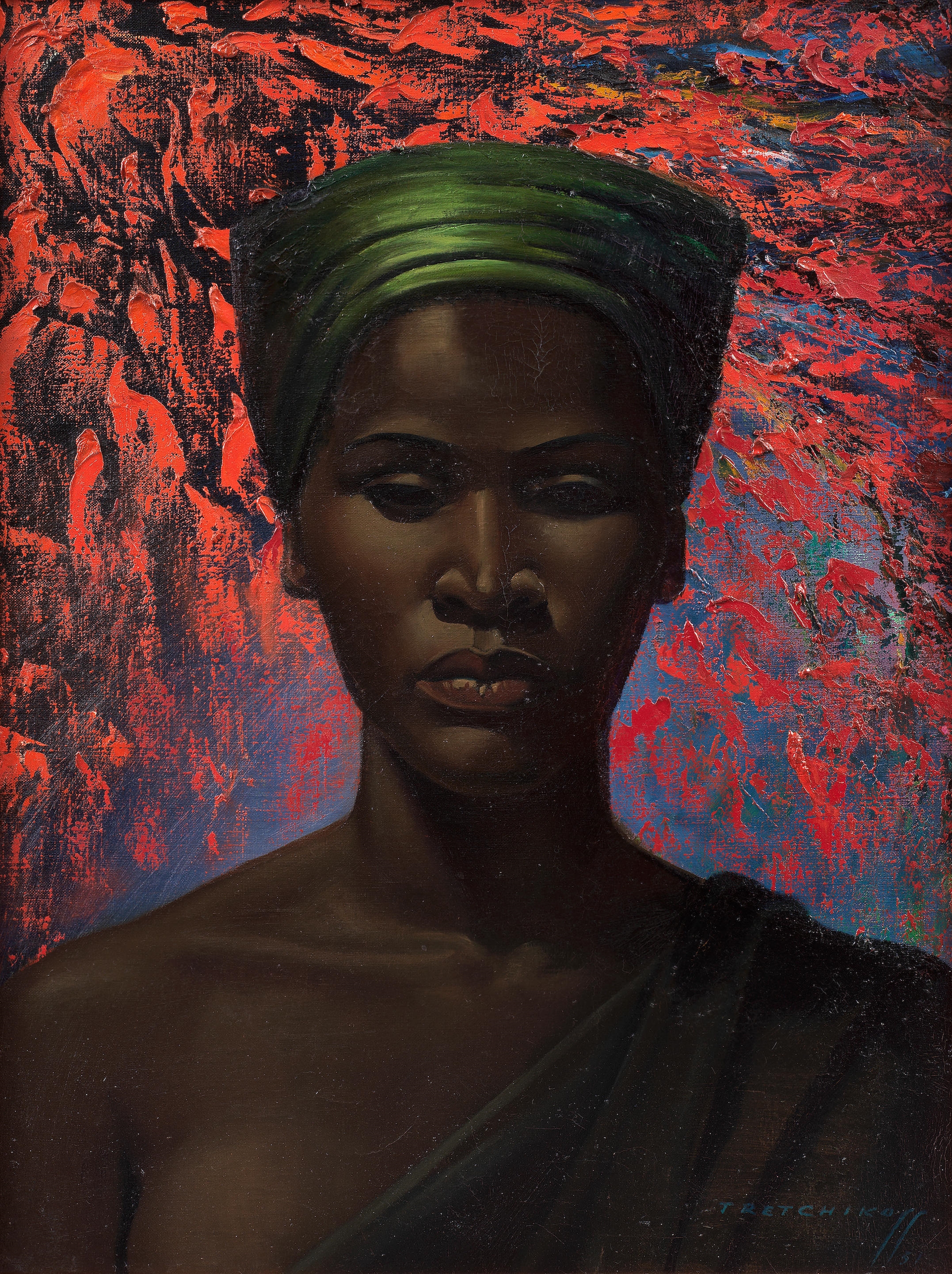 Vladimir Tretchikoff | Zulu Girl (1951) | MutualArt