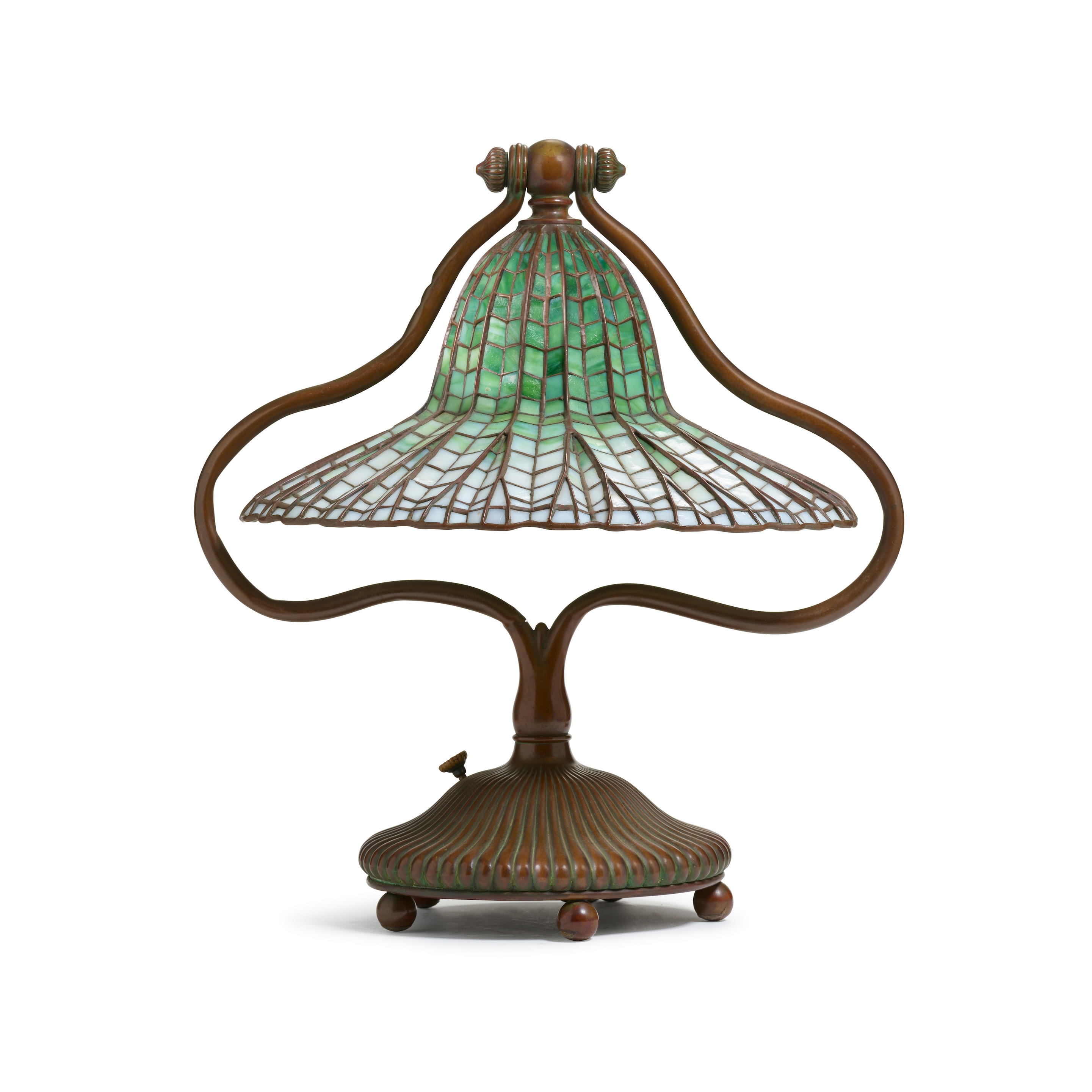 Tiffany Studios | Lotus Bell Table Lamp (Circa 1910) | MutualArt