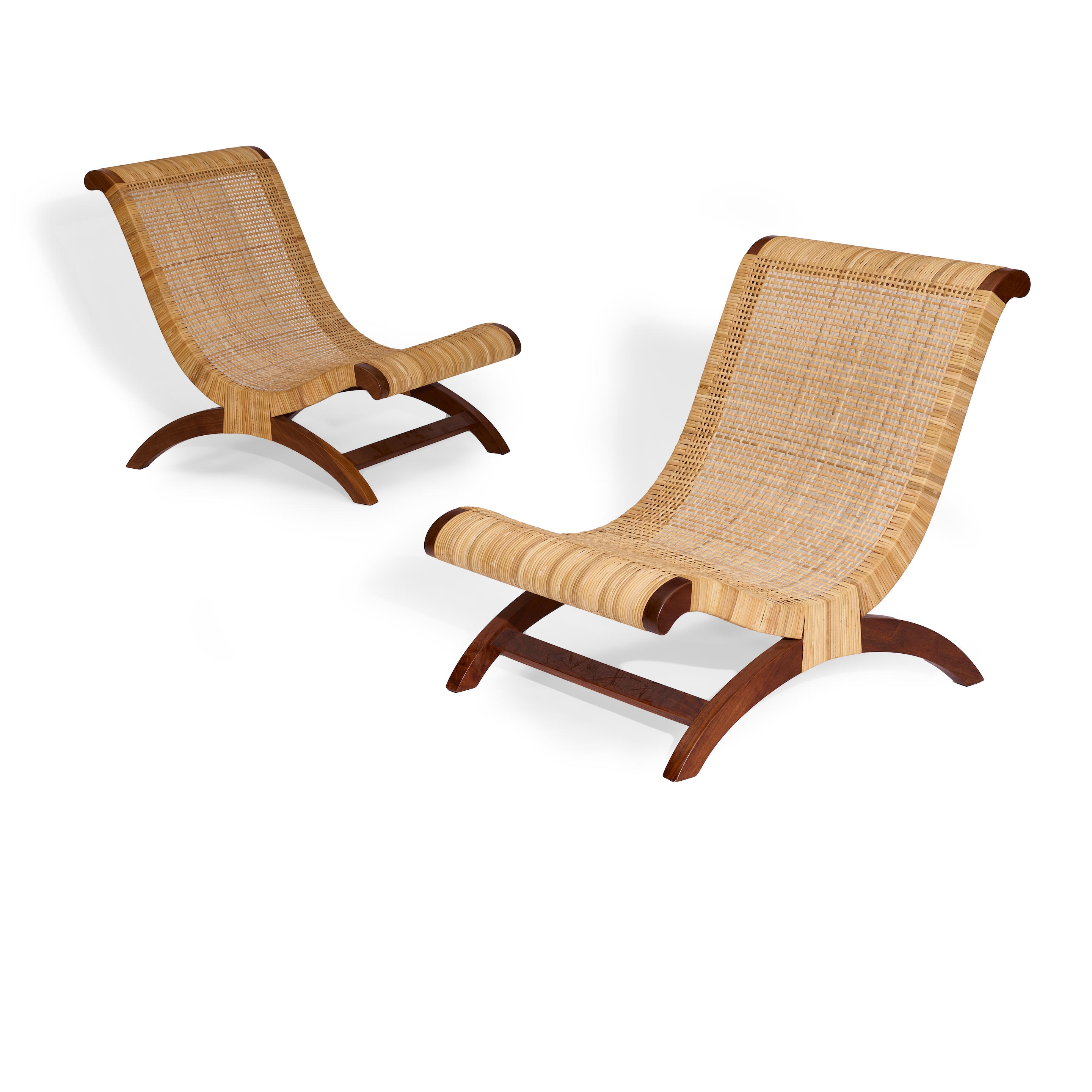 Clara Porset | Pair of Butaque Chairs | MutualArt