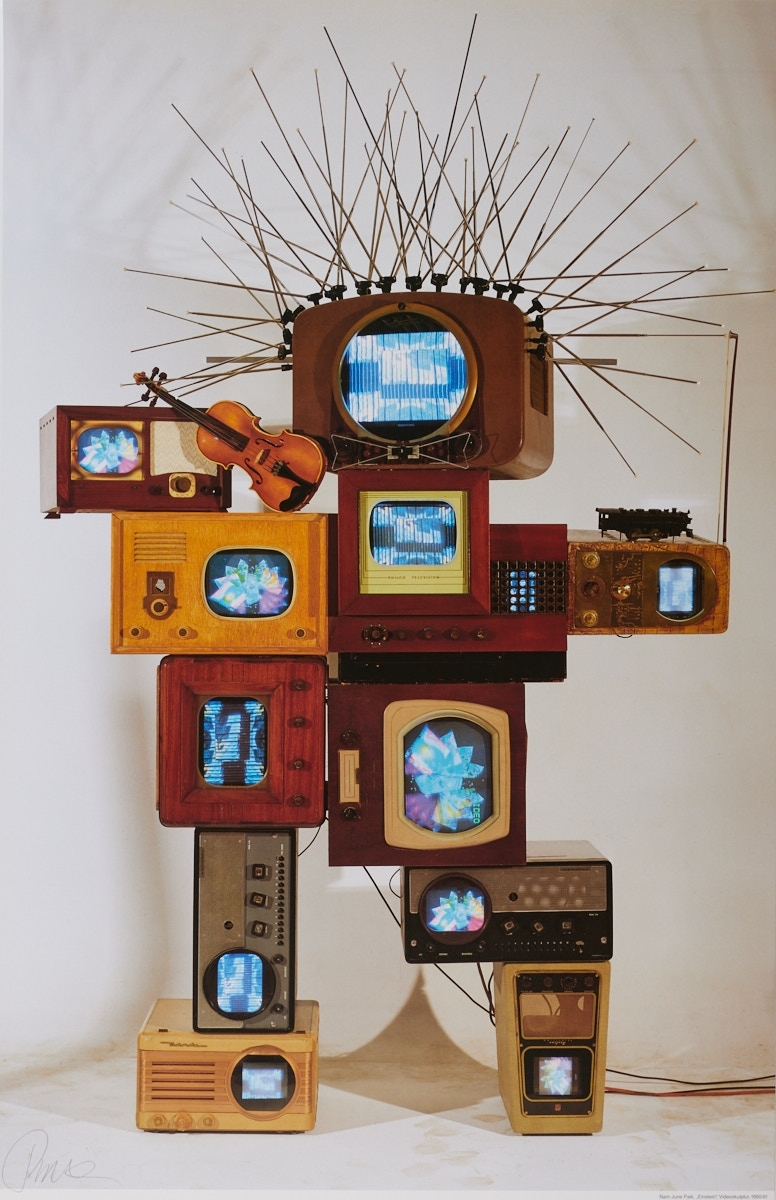Nam June Paik | Hommage to Einstein | MutualArt
