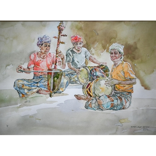 Ismail Mat Hussin | Seated musicians (1999) | MutualArt