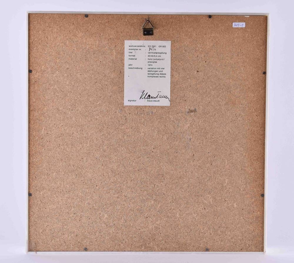 Klaus Staudt | Klaus STAUDT (1932) (1974) | MutualArt