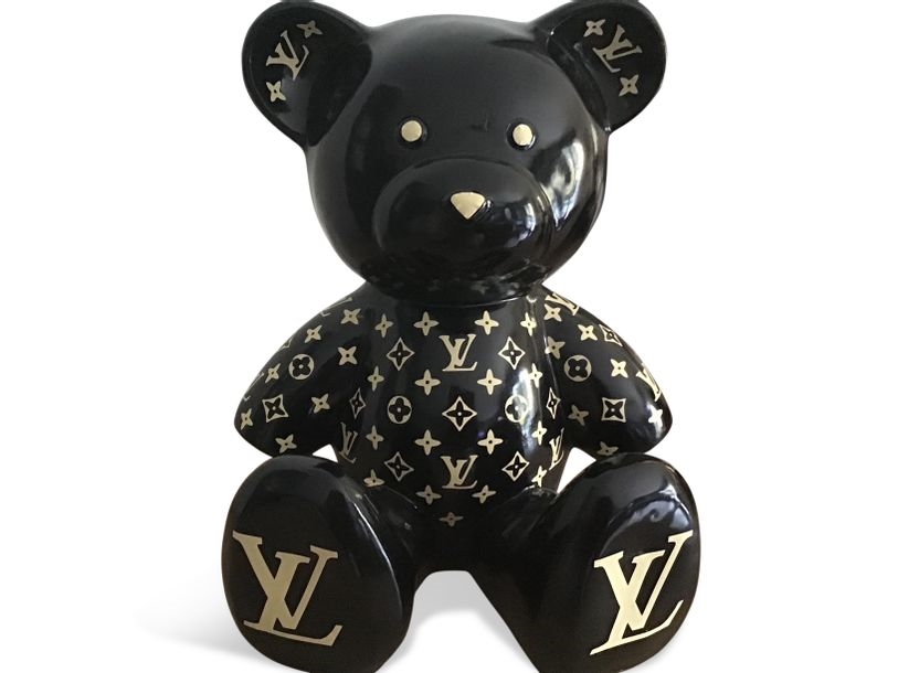 John TOBB | Sculpture Teddy Bear Louis Vuitton (2023) | MutualArt