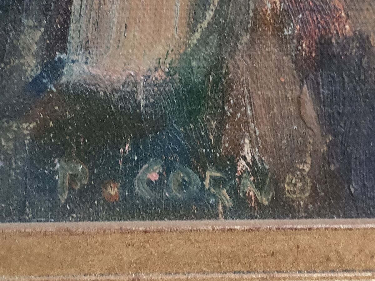 Pierre Cornu | Nature morte Huile sur toile signée en bas à droite 27 x ...